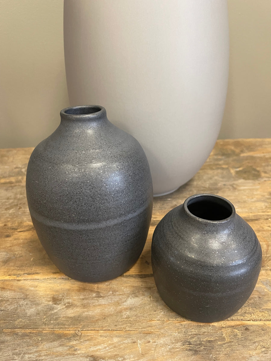 Basalt Round Vase - Small – Gretalogie